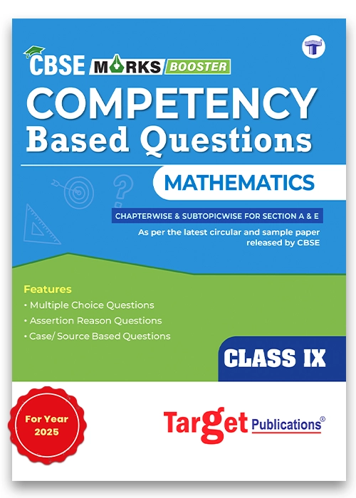 Buy CBSE Class 9 Mathematics Competency Based Questions Book online