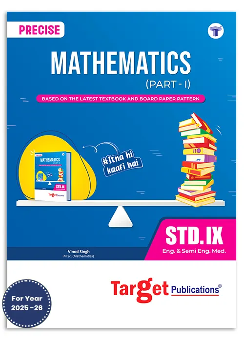 Buy Std 9 English & Semi-English Medium Mathematics (Part-1) Precise ...