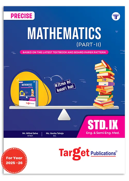 Buy Std 9 English & Semi-English Medium Mathematics (Part-2) Precise ...