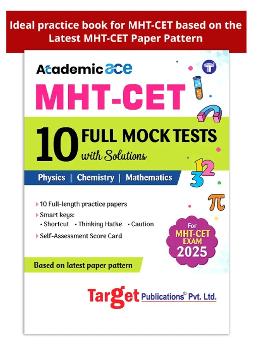 MHT-CET PCM Mock Tests 2025: Ace Your Exam with Target Publications