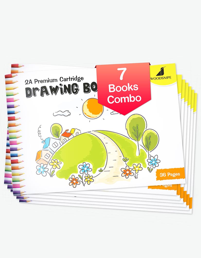 Drawing for Kids | 2A Size Drawing Books | 36 White Blank Drawing Pages ...