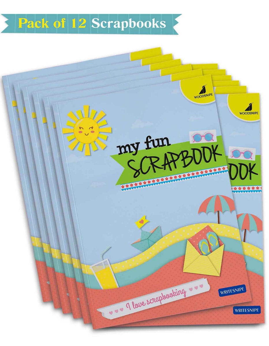 Buy Scrapbooks Online | A4 Size with 32 Scrapbook Pages | Pack of 12