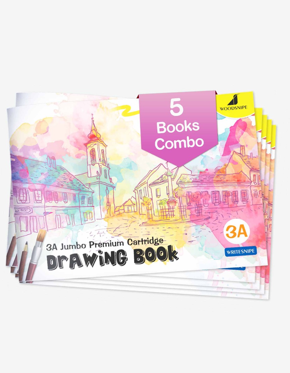 Drawing for Kids | 3A Size Drawing Books | 36 White Blank Drawing Pages ...