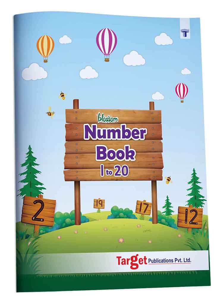 Buy Blossom Number Writing Book for 4 to 6 Year Old Kids Learn 1 to 20 ...