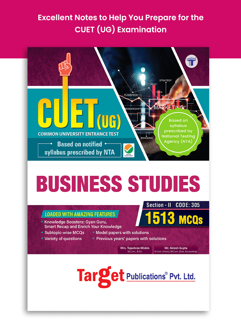 CUET-UG Business Studies Notes | CUET Exam Preparation Books 2024