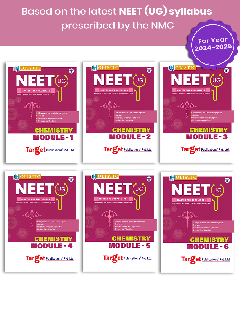NEET-UG Holistic Chemistry Module 1-6 Books | NEET Exam Books 2025