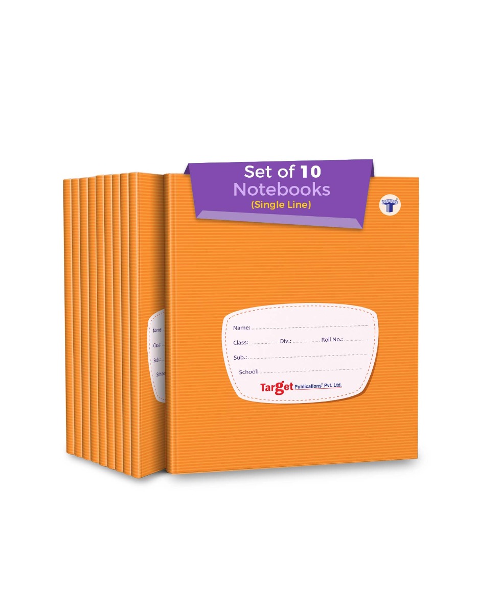 Target Single Line Notebooks | Small Single Line Copy | 172 Ruled Pages ...