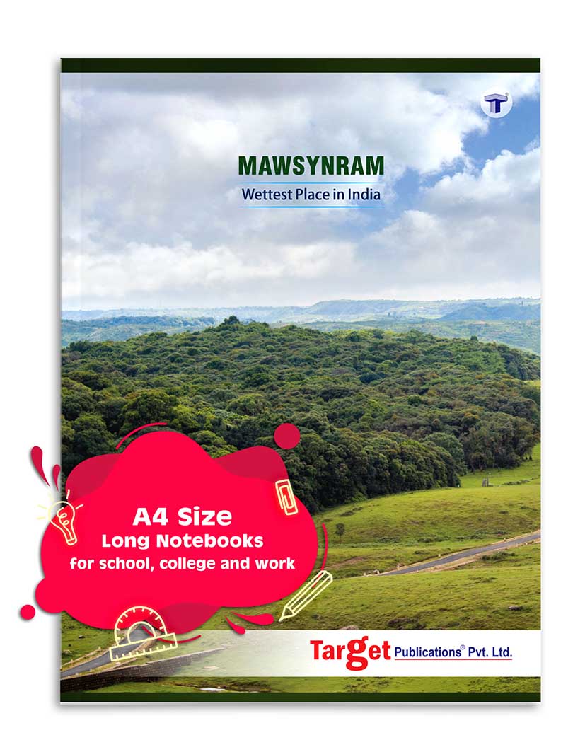 Single Line Long Notebook (Mawsynram-India) | Long Size Notebook Online