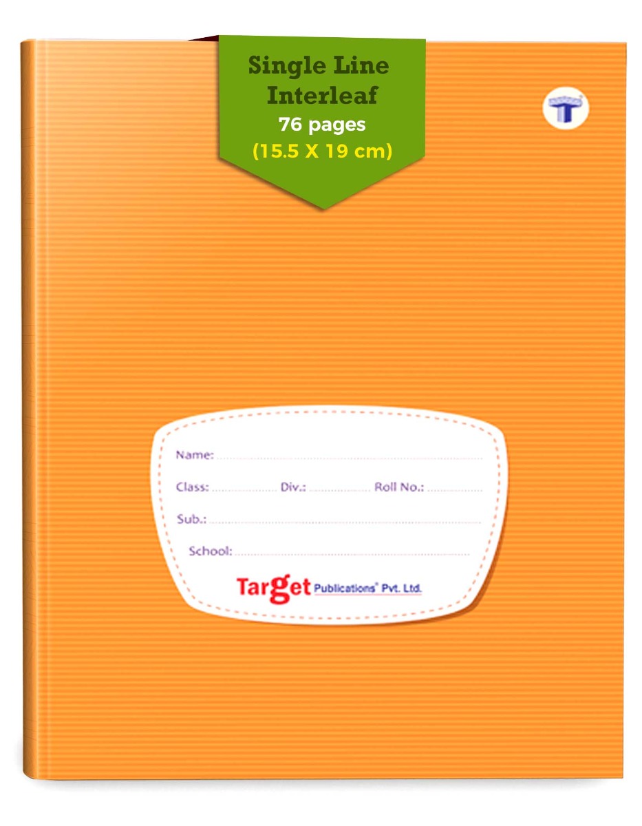 Buy Single Line Interleaf Notebook (15.5cm x 19cm - 172 Ruled Pages) online