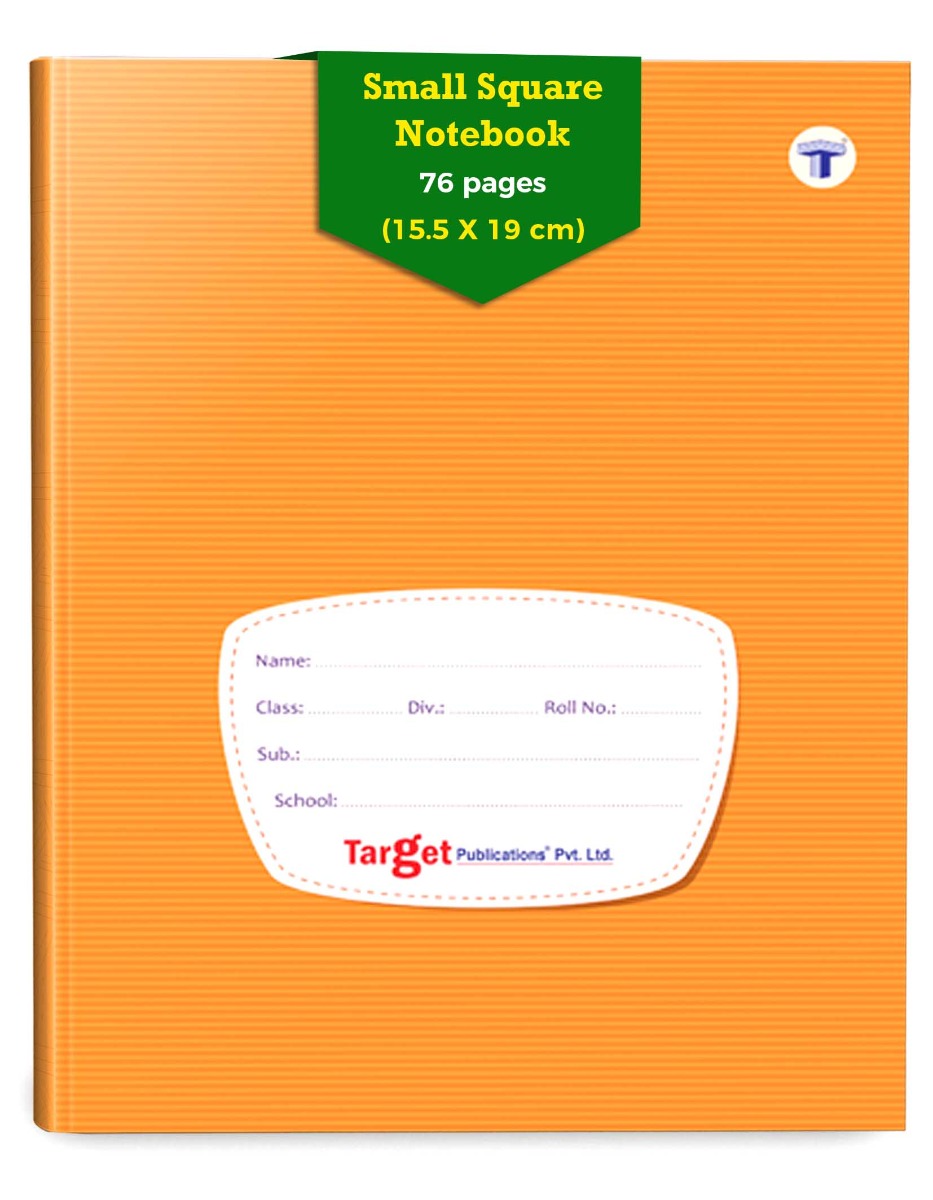 Buy Small Square Line Notebook (15.5cm x 19cm - 76 Ruled Pages) online
