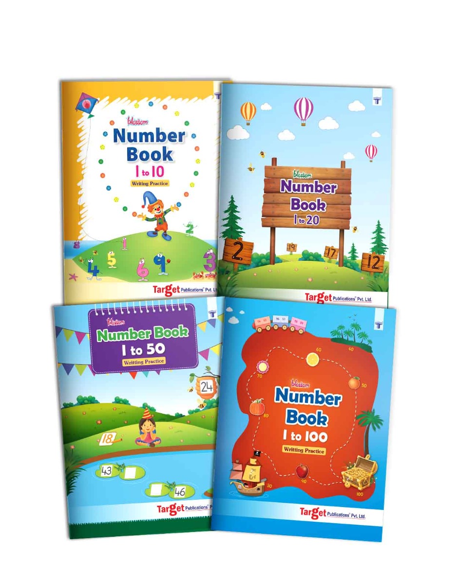Number Writing Books 1-100 (Set of 3) | Number Writing Books for 3-8 ...