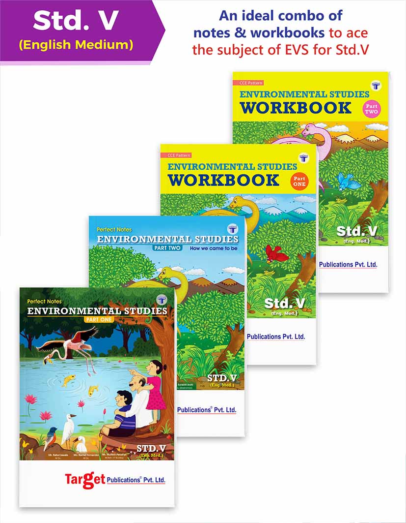 EVS-1 & 2 Perfect Notes & Workbooks | Std 5th English Medium