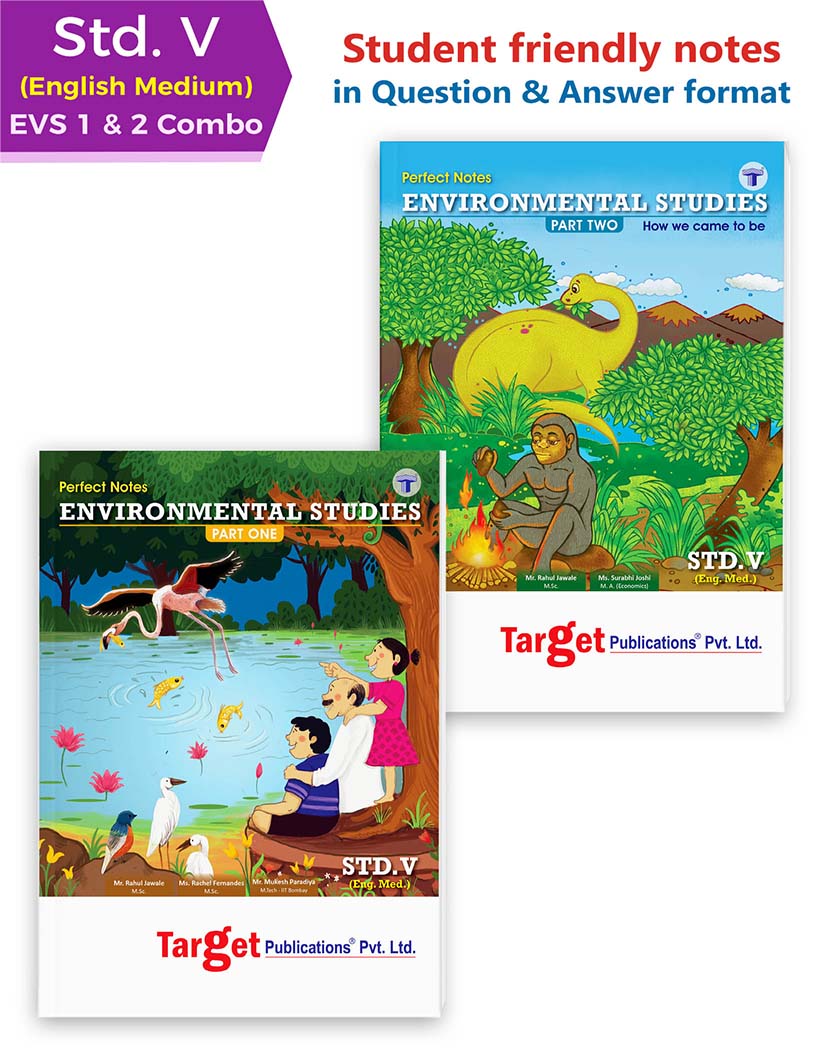 EVS-1 & 2 Perfect Notes | Std 5th English Medium