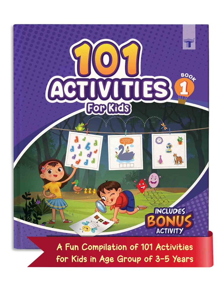 101 Activities Book for kids | Early Learning Activity Books