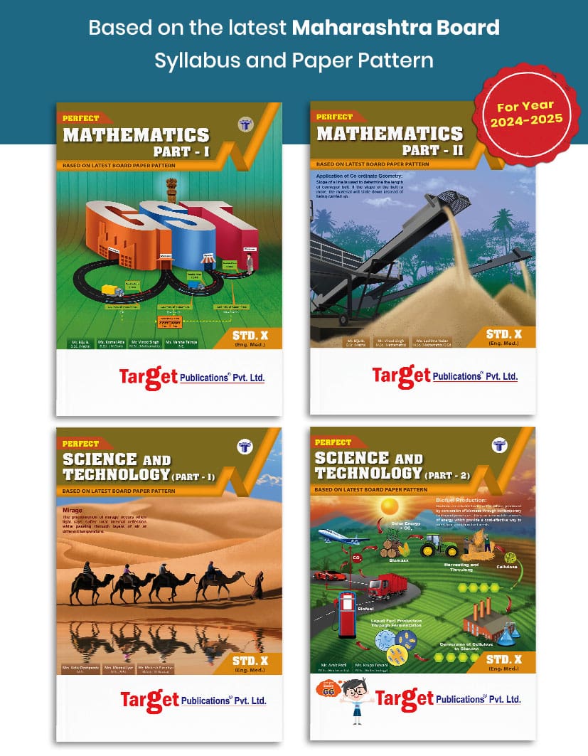 Maths & Science Perfect Notes | Std 10th SSC English & Semi English Medium