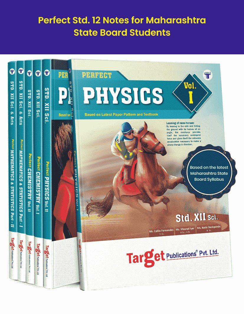 Physics, Chemistry, Maths Perfect Notes | Std 12th Science PCM Books