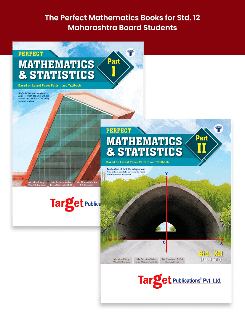 Maths Vol 1 & 2 Perfect Notes | Std 12th Arts & Science Stream Books