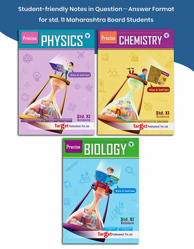 PCB Precise Notes Combo | Std 11th PCB books Maharashtra Board
