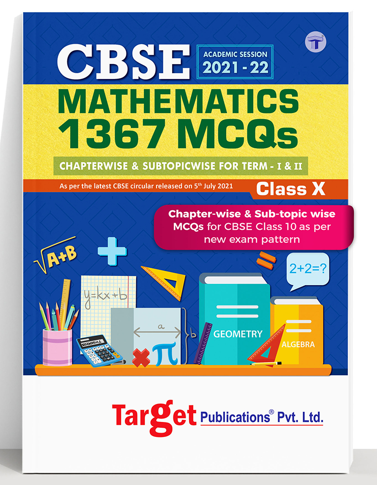 CBSE Class 10 Maths MCQs Book | MCQ Question Book for class 10 maths