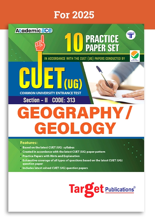 CUET-UG Geography/Geology 10 Practice Paper Set | CUET-UG 2025 Exam Books