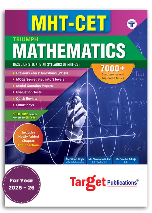Buy MHT-CET Triumph Mathematics Notes for 2025-26 Exam online