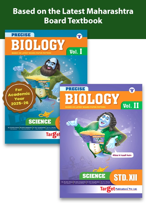 Biology Vol 1 & 2 Precise Notes | Std 12th HSC Biology books
