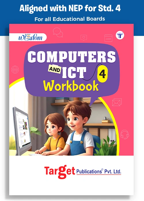 Computers and ICT Workbook - 4 (English Medium)