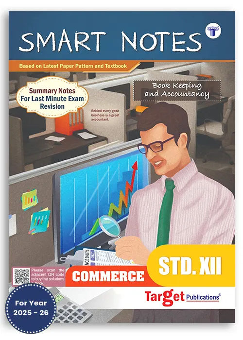 Book Keeping Smart Notes | Std 12th Accountancy English Medium Book