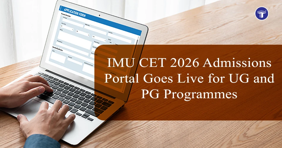 IMU CET 2026 Admissions Portal Open for UG, PG